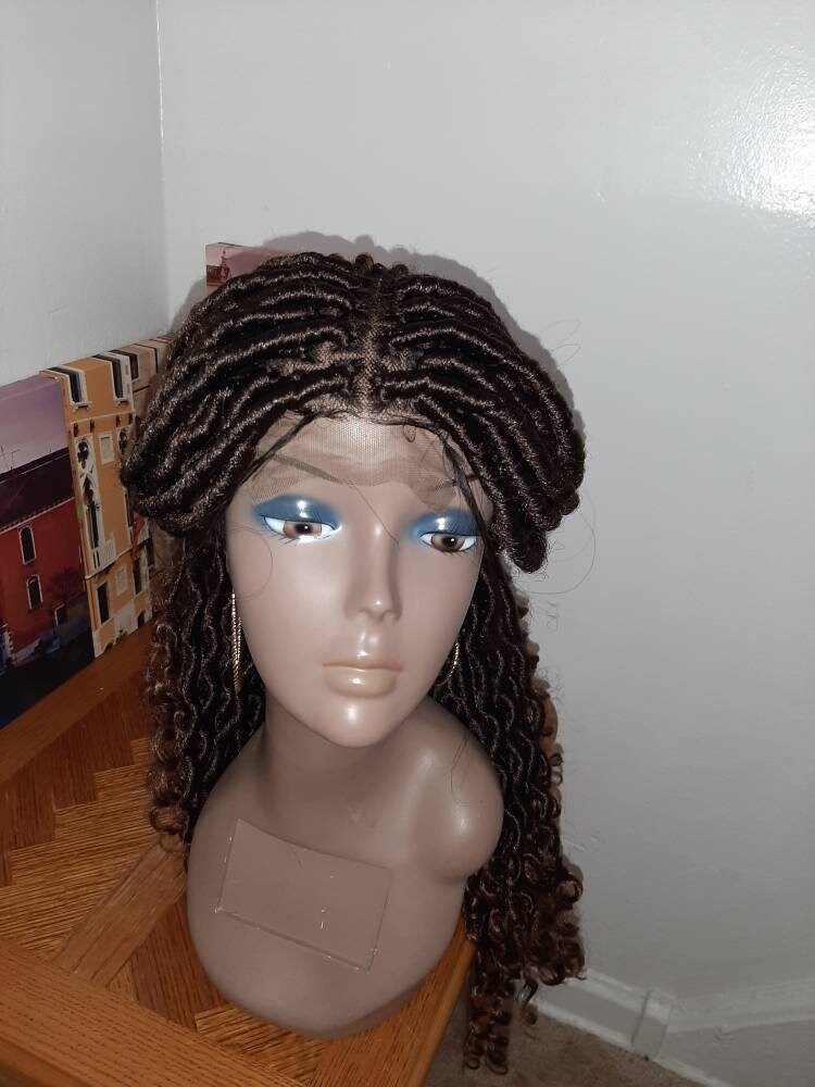 Braided Wig, Faux Locks Wig, Soft Locs Wig, Crochet Wig, Closure Wig ...
