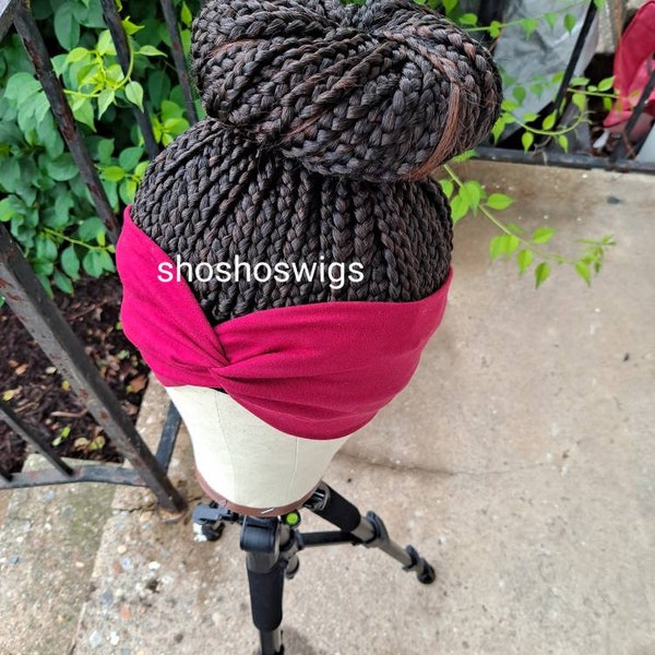 Braided Bun Wig - Etsy