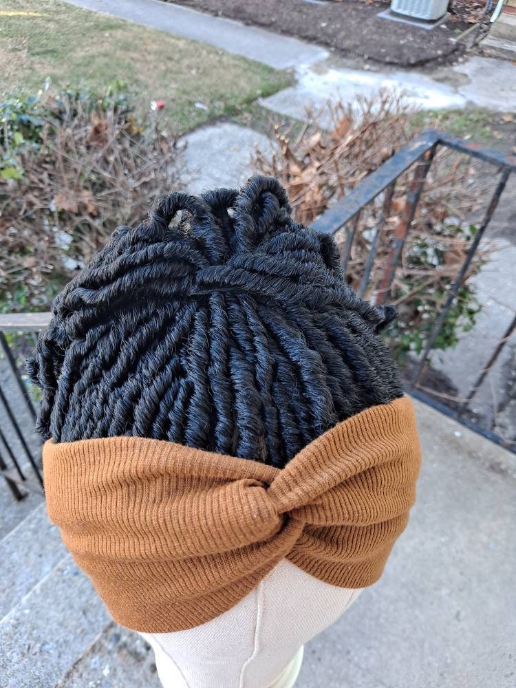 Nu Locs Updo Headband Wig: Braided Hair Wig - Etsy