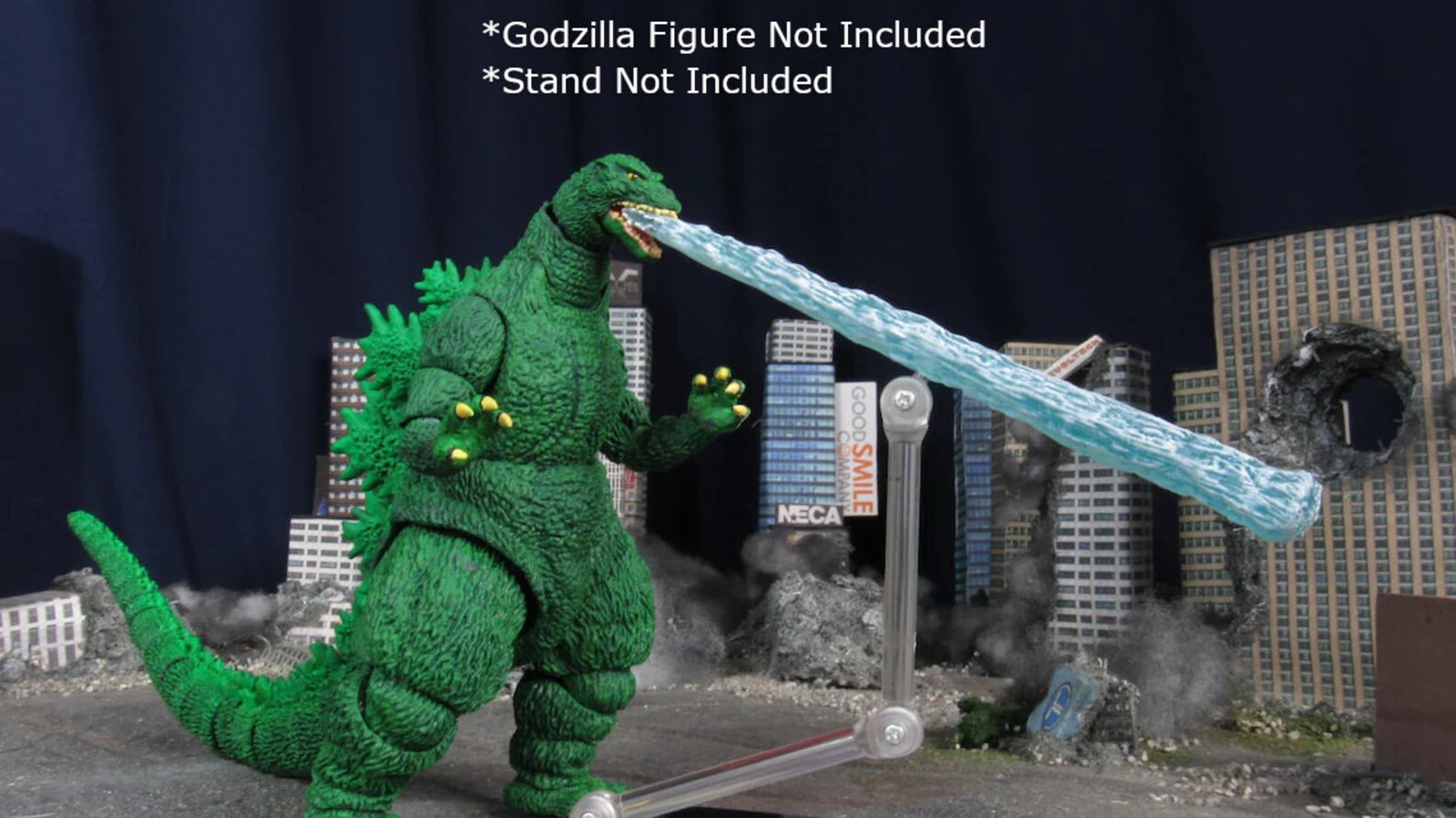 Custom 3D Printed Heisei Godzilla Beam Accessory for SH - Etsy