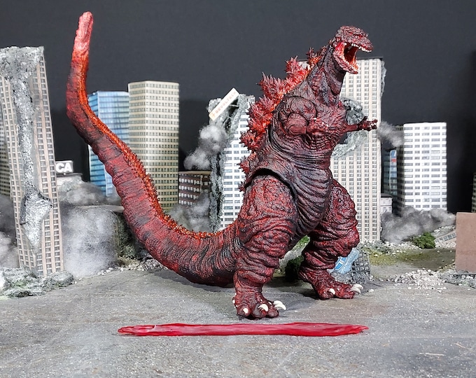 Custom SH Monsterarts Shin Godzilla (2016) Figure W/ Custom 3D Printed ... Custom SH Monsterarts Shin Godzilla (2016) Figure W/ Custom 3D Printed ...