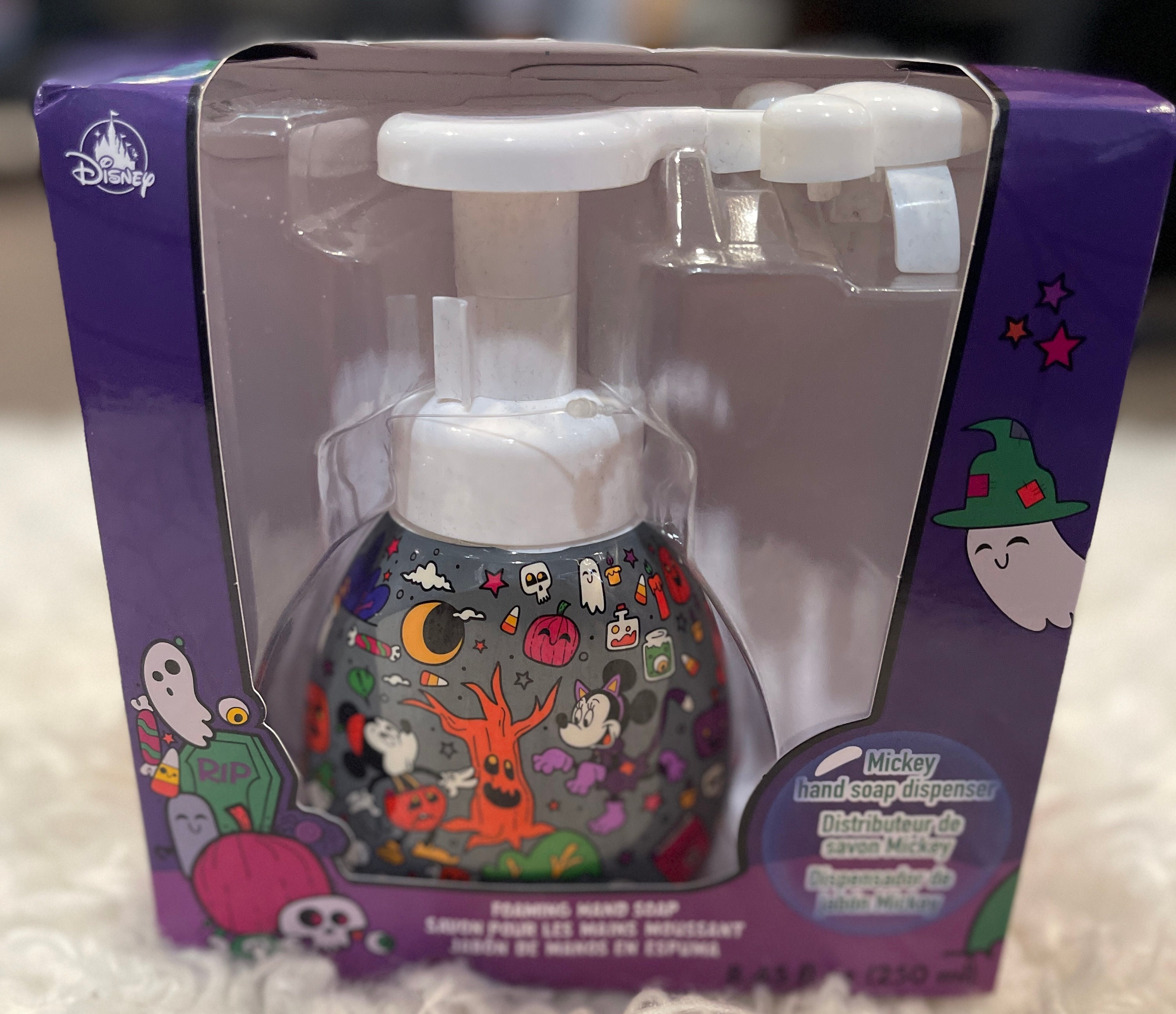Mickey and Minnie Mouse Halloween Foaming Hand Soap With - Etsy