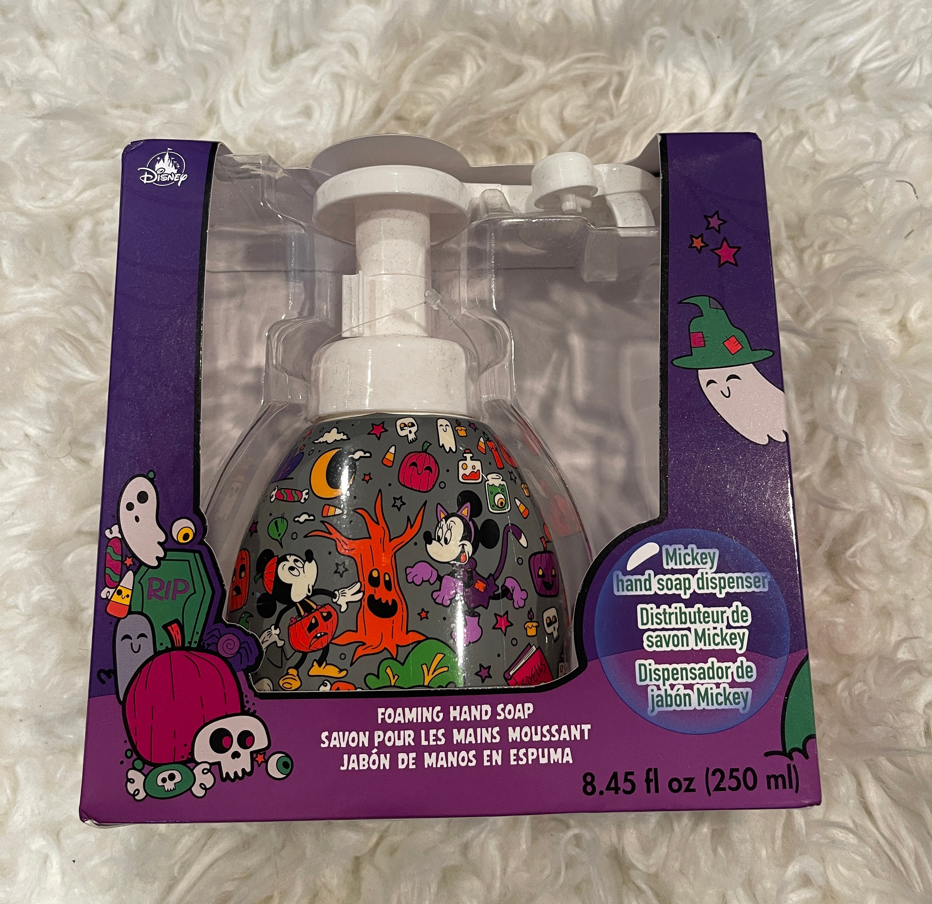 Mickey and Minnie Mouse Halloween Foaming Hand Soap With - Etsy