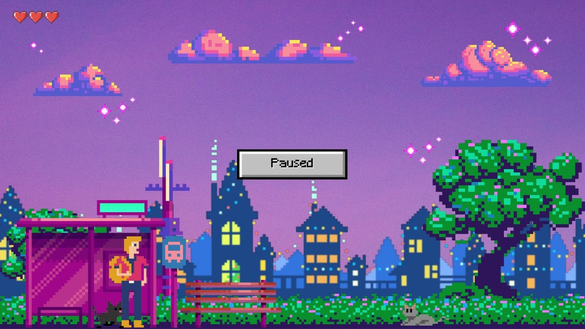 Animated Pixel Stream Twitch Scenes | Pixel Twitch Stream Overlays ...