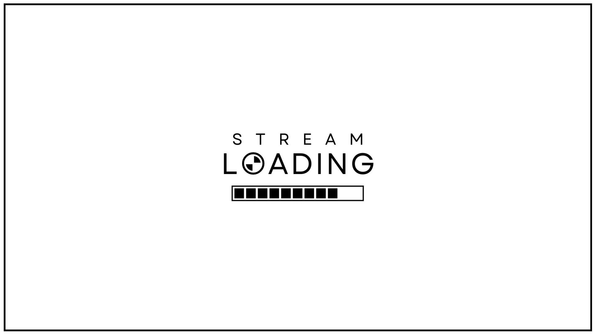 Animated White Minimal Stream Scenes - Basic White Twitch Overlay ...