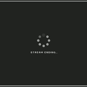 Animated Black Minimal Stream Scenes - Basic Black Twitch Overlay ...