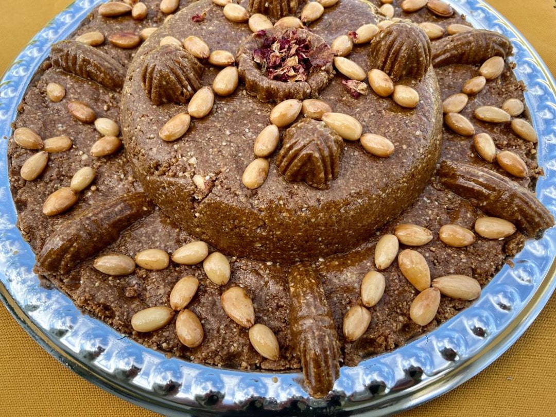Moroccan Sellou: Almond & Sesame Dessert Gift Box - Etsy