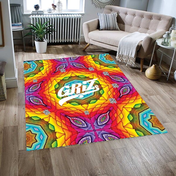 Trippy Bedroom Rug - Etsy