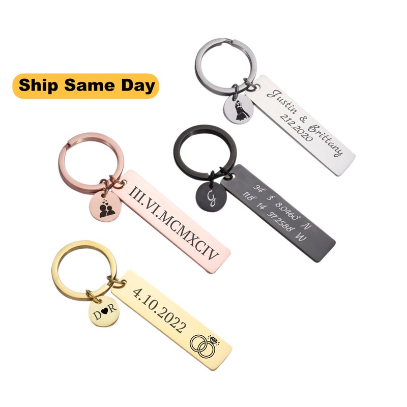 Custom Keychain - Etsy