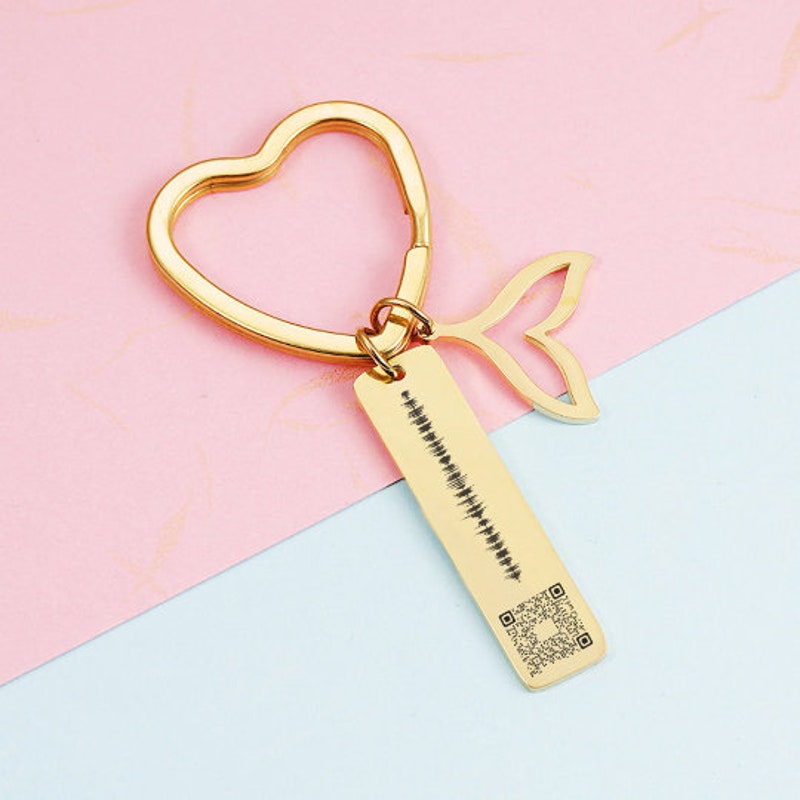 Music Keychain - Etsy