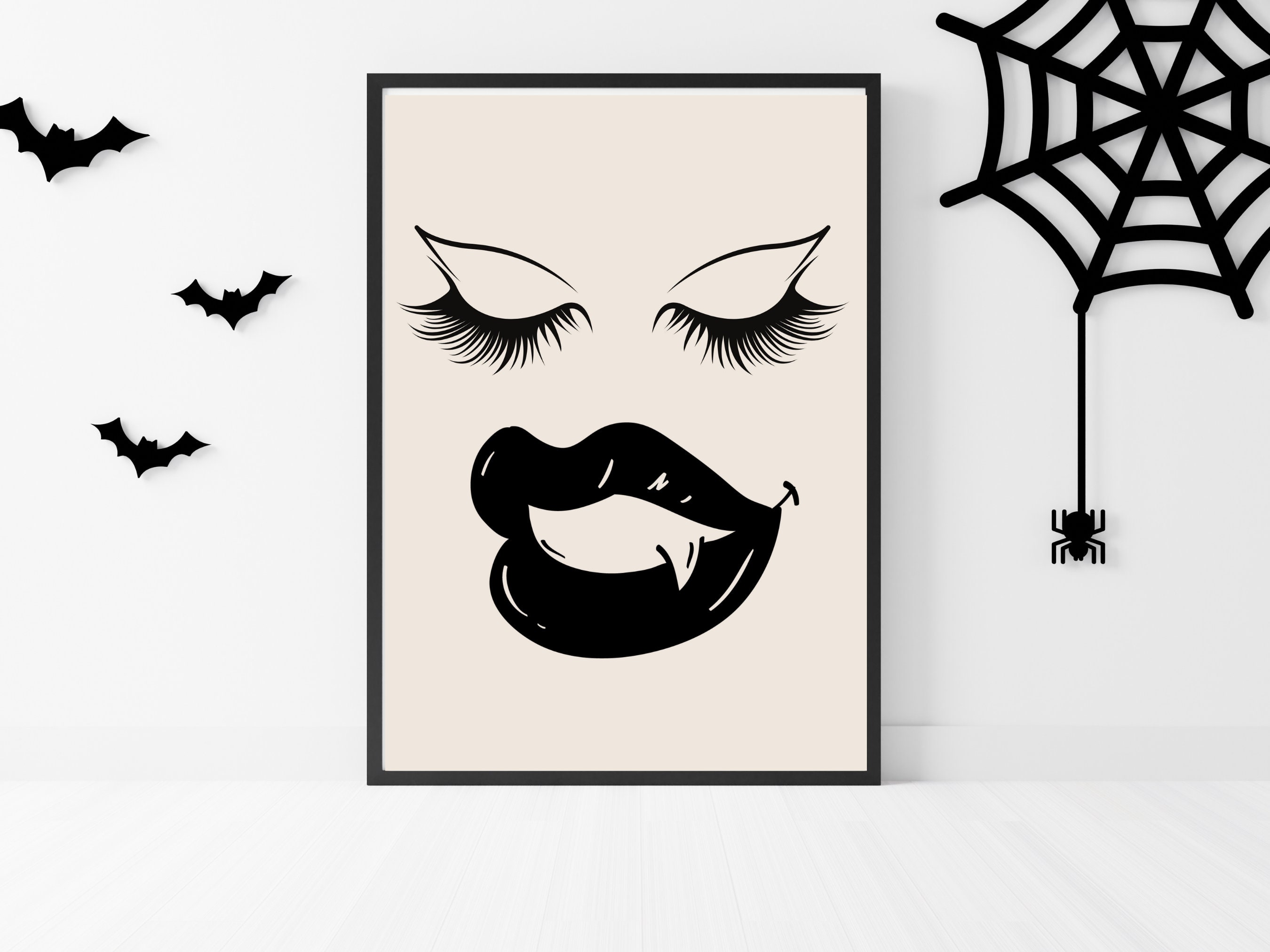 Lash Artist Bundle Printable, Spooky Print, Halloween Lash Wallpaper ...