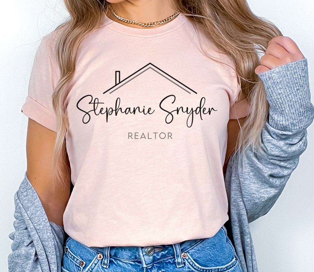 Custom Realtor Shirt, Realtor Marketing, Realtor Gift, Business Logo ...