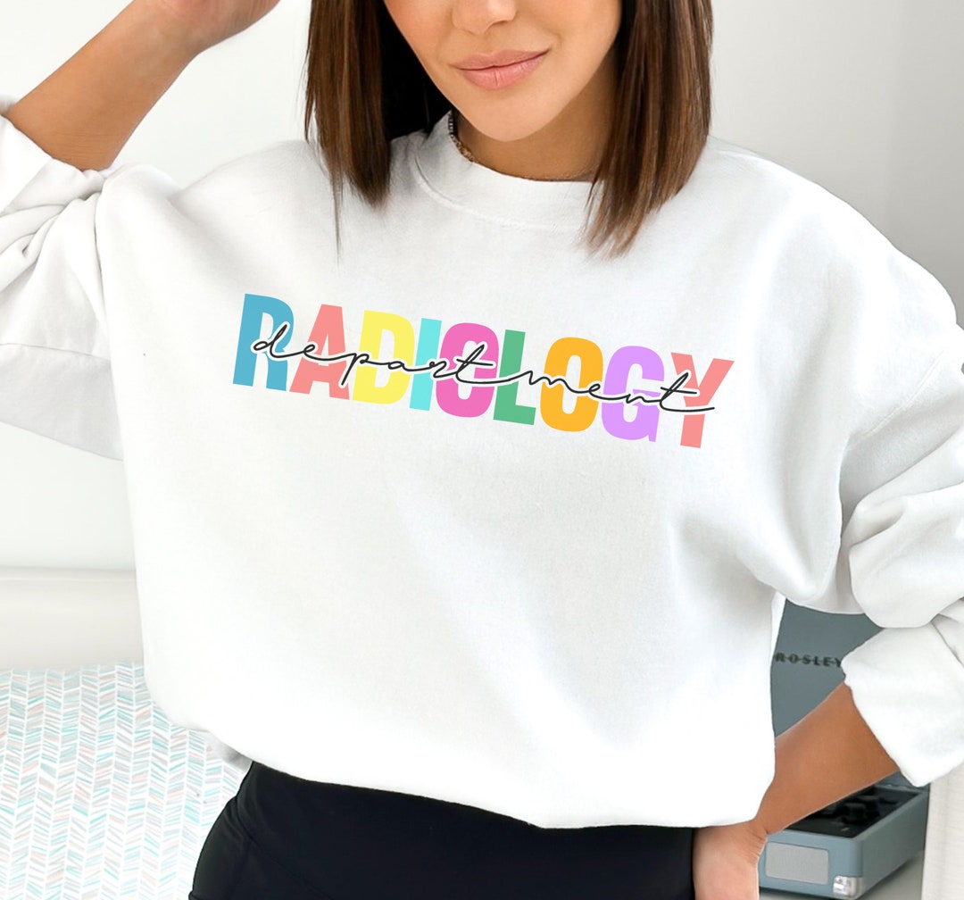 Computed Tomography Sweatshirt, CT Tech Crewneck, Radiology ...