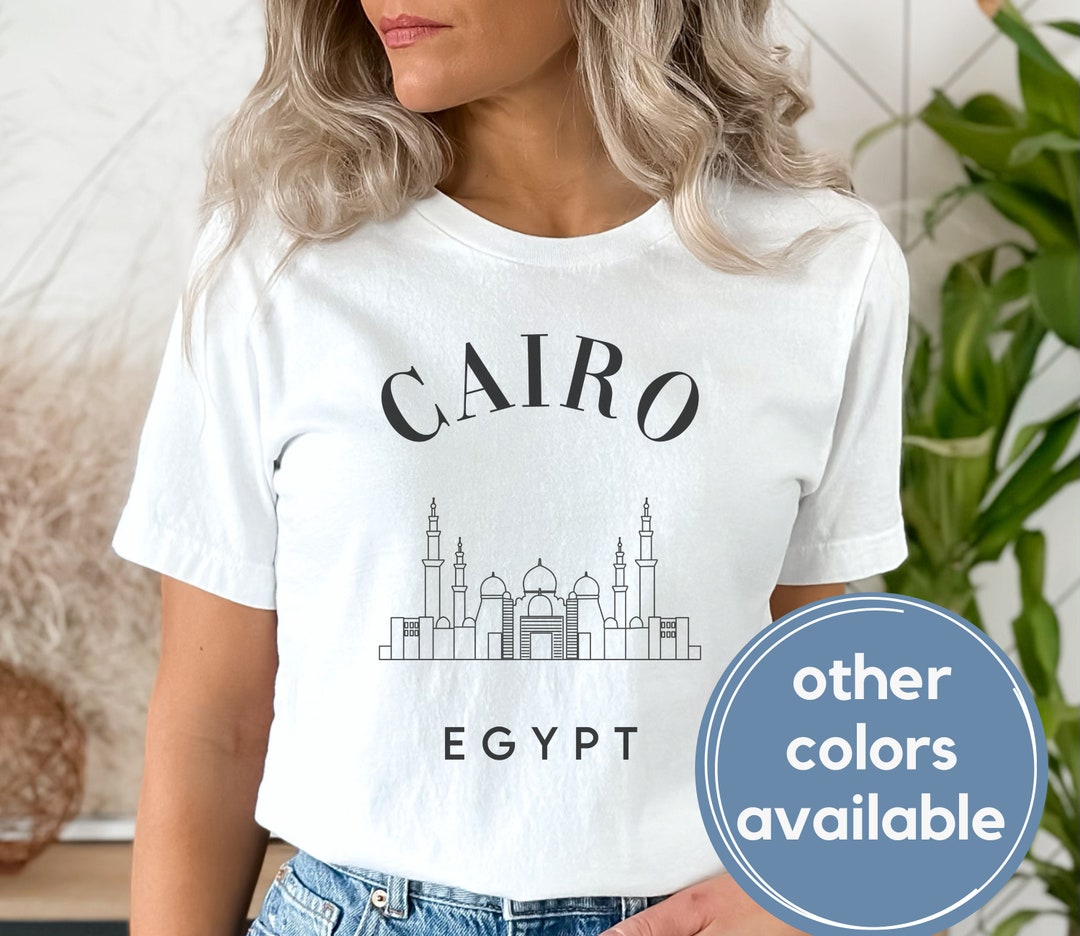 Ciaro Egypt Gift, Travel Shirt, Custom Country Shirt, Pyramids Shirt ...