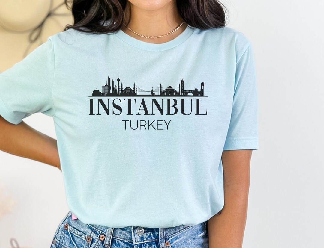 Camiseta de Estambul Turquía, camisa de Turquía, camiseta personalizada de la ciudad, camisa ...