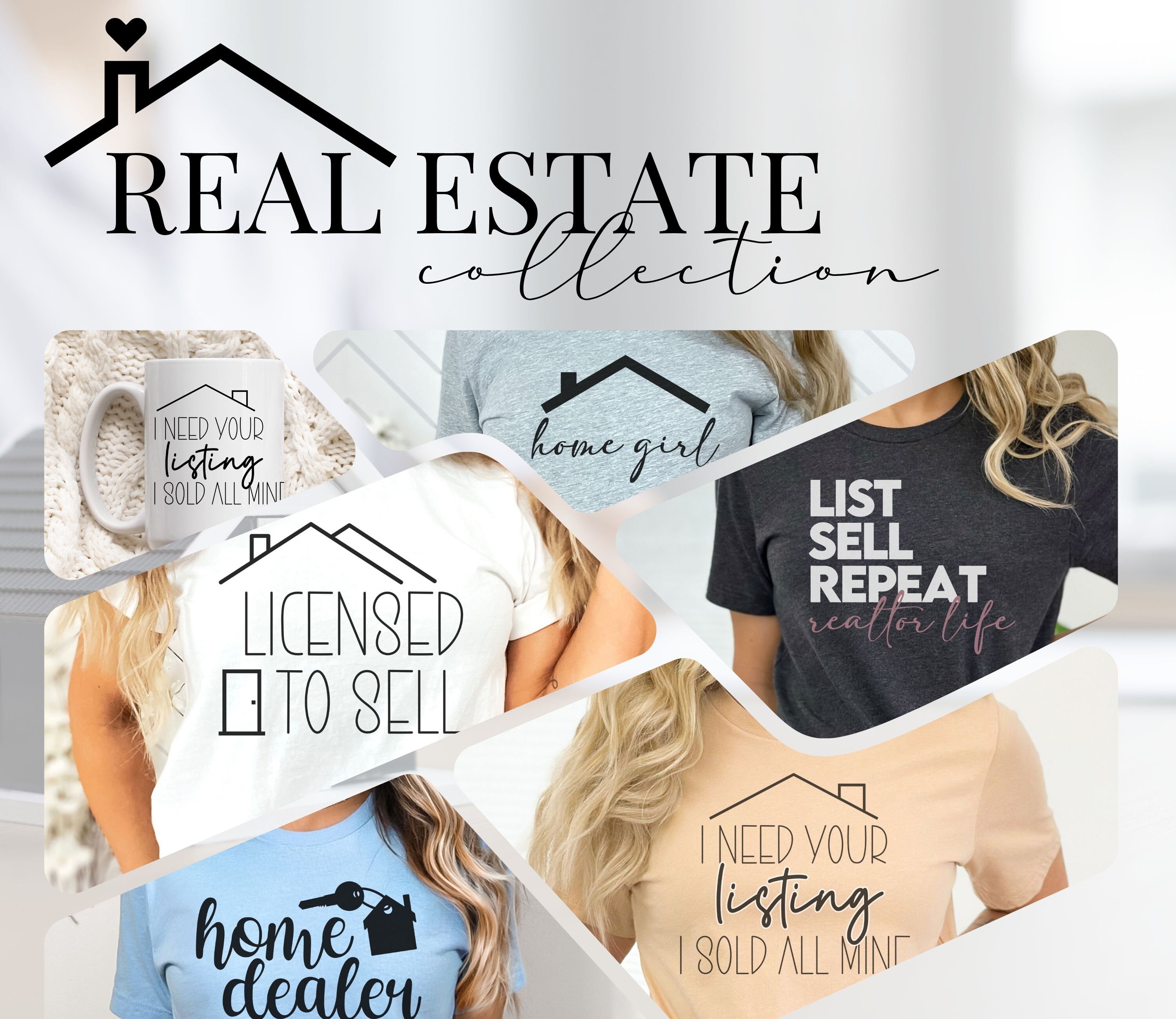 Custom Realtor Sweatshirt, Personalized Real Estate Agent Sweater ...
