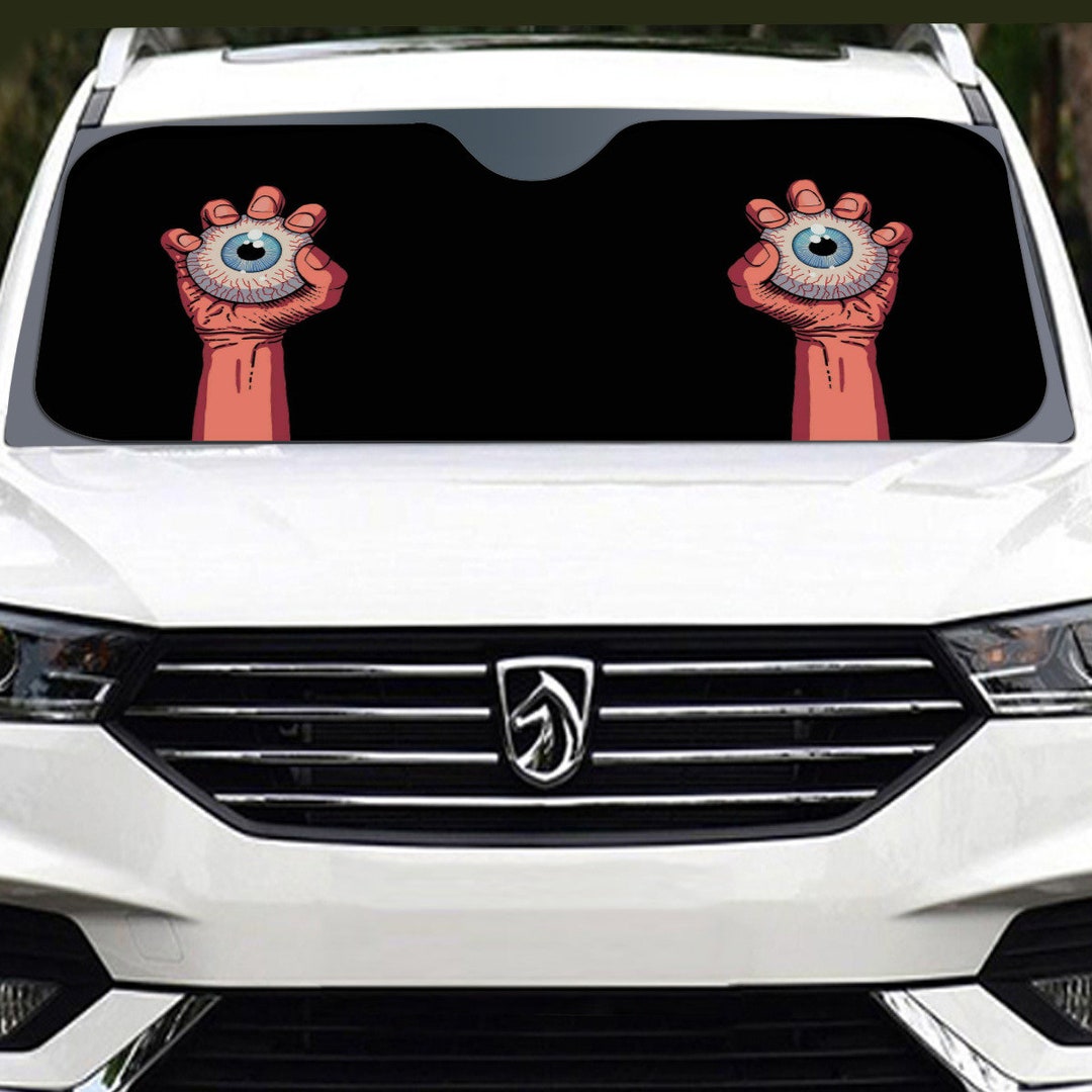 Creepy Eyes (multiple Options) Windshield Sunshade - Etsy
