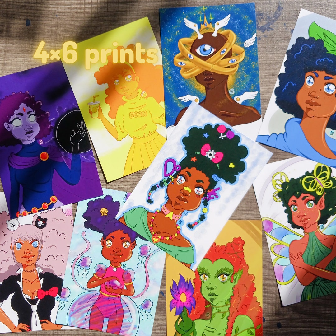 Market 4x6 Art Prints - Etsy