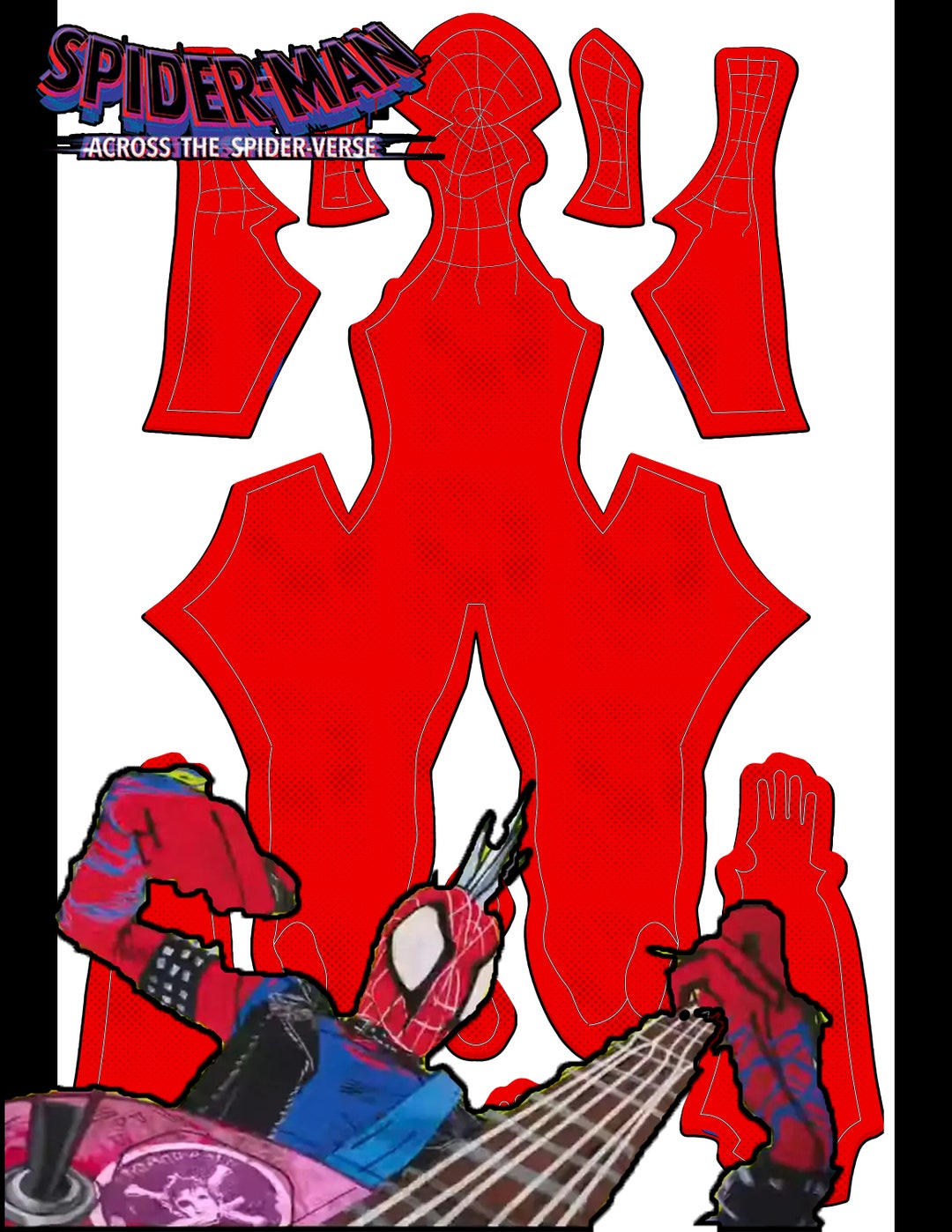 ATSV Spider-punk Pattern V2 - Etsy