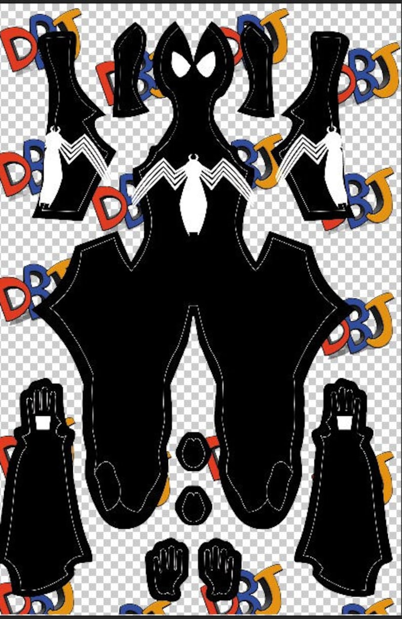 Eaves Brooks Alien Costume Pattern - Etsy