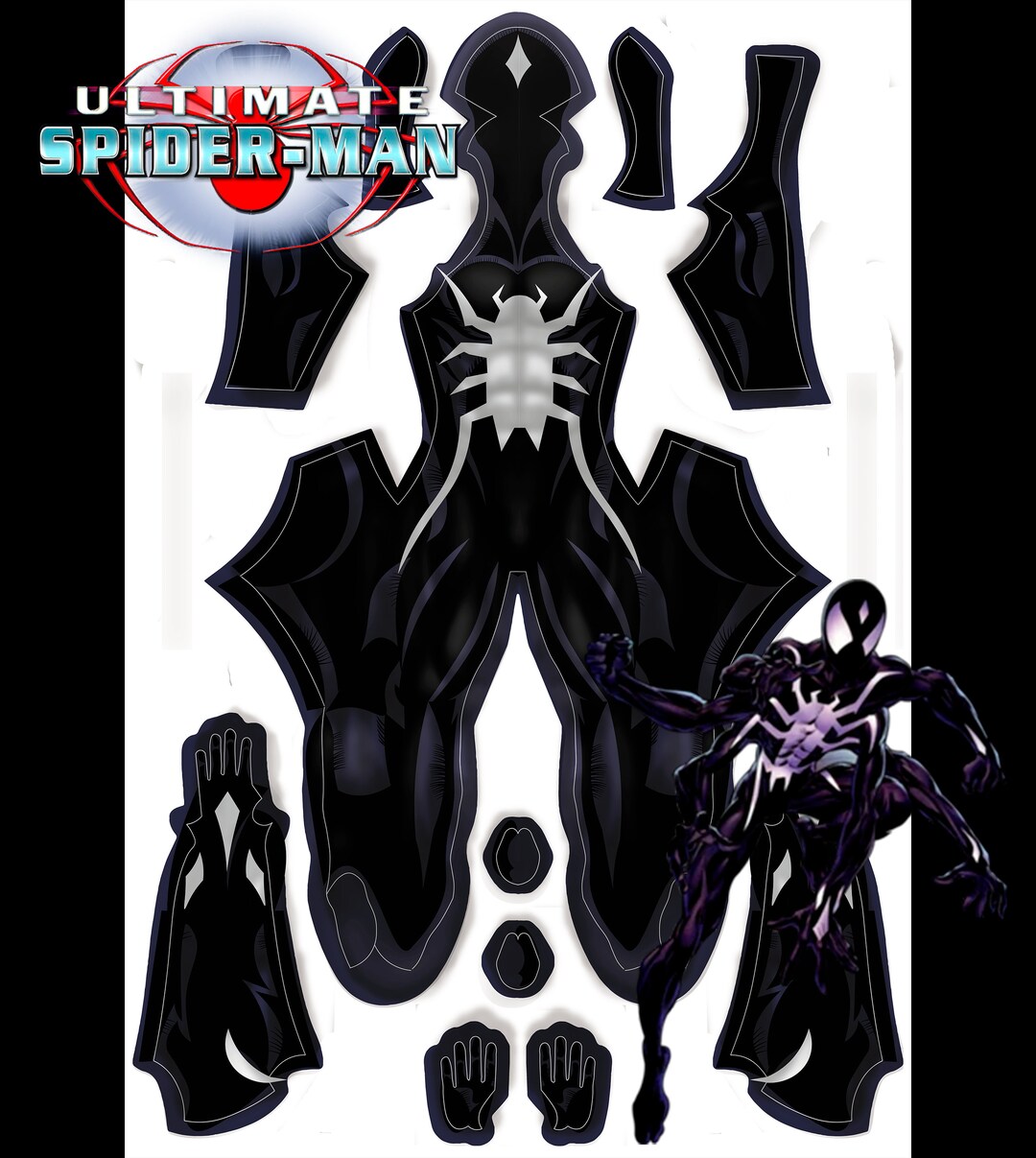 Ultimate Tarantula Pattern ( Comic Styled Version) V1 - Etsy