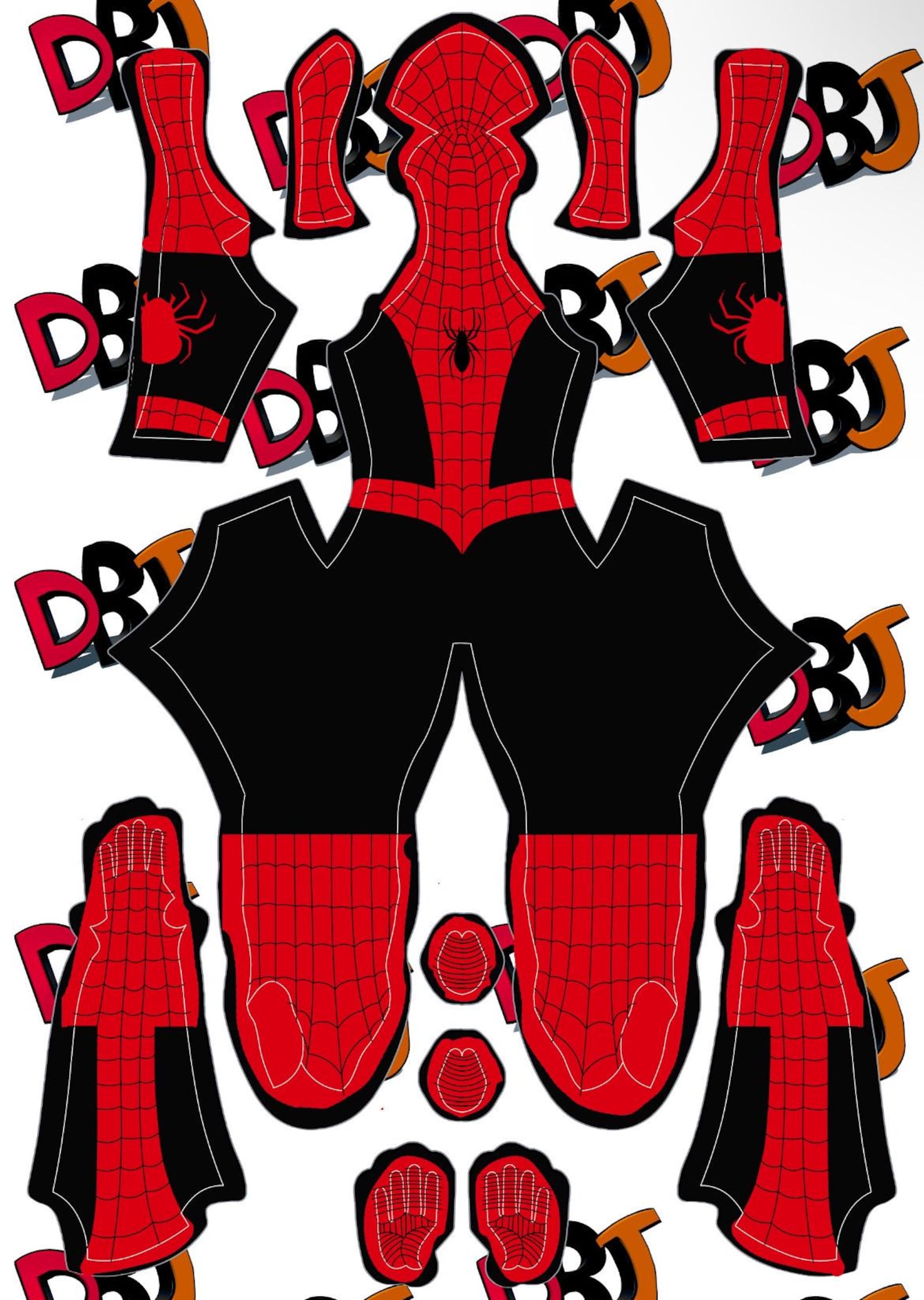 Alex Ross Spidey Pattern Bundle V2 - Etsy