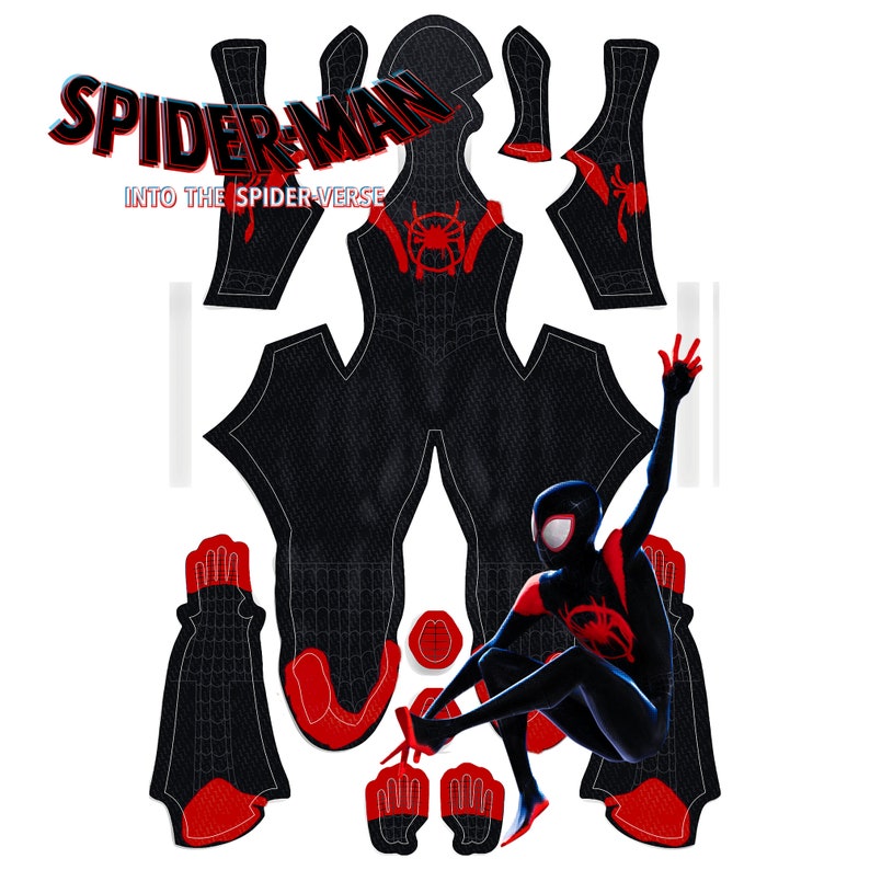 Miles Into the Spider-verse Pattern V1 - Etsy