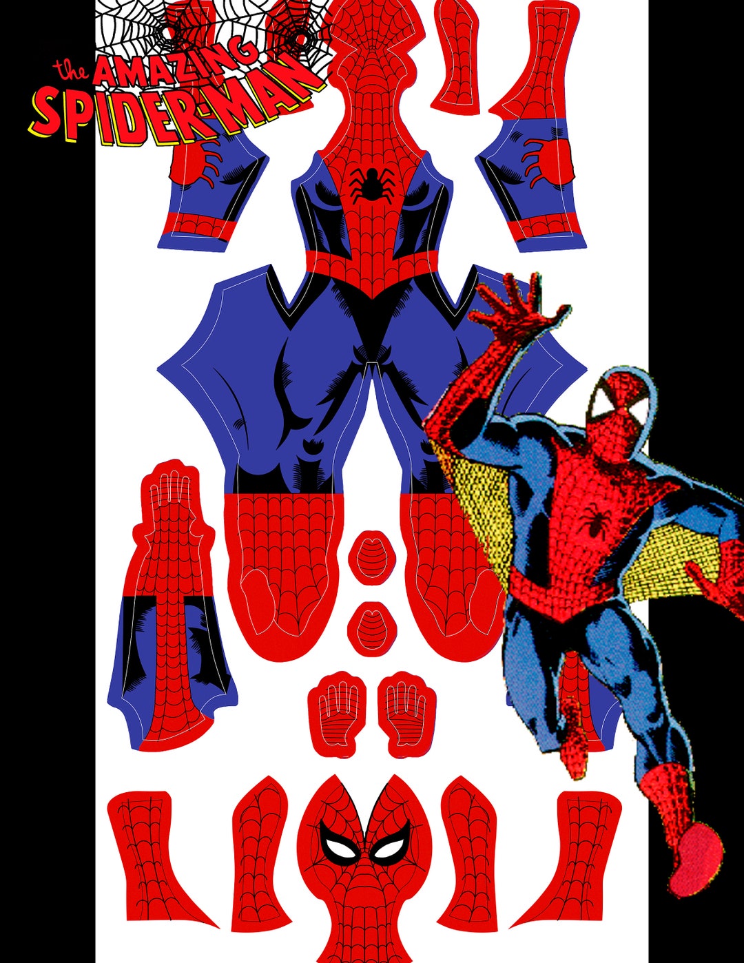 Steve Ditko Spidey Pattern Bundle V1 - Etsy