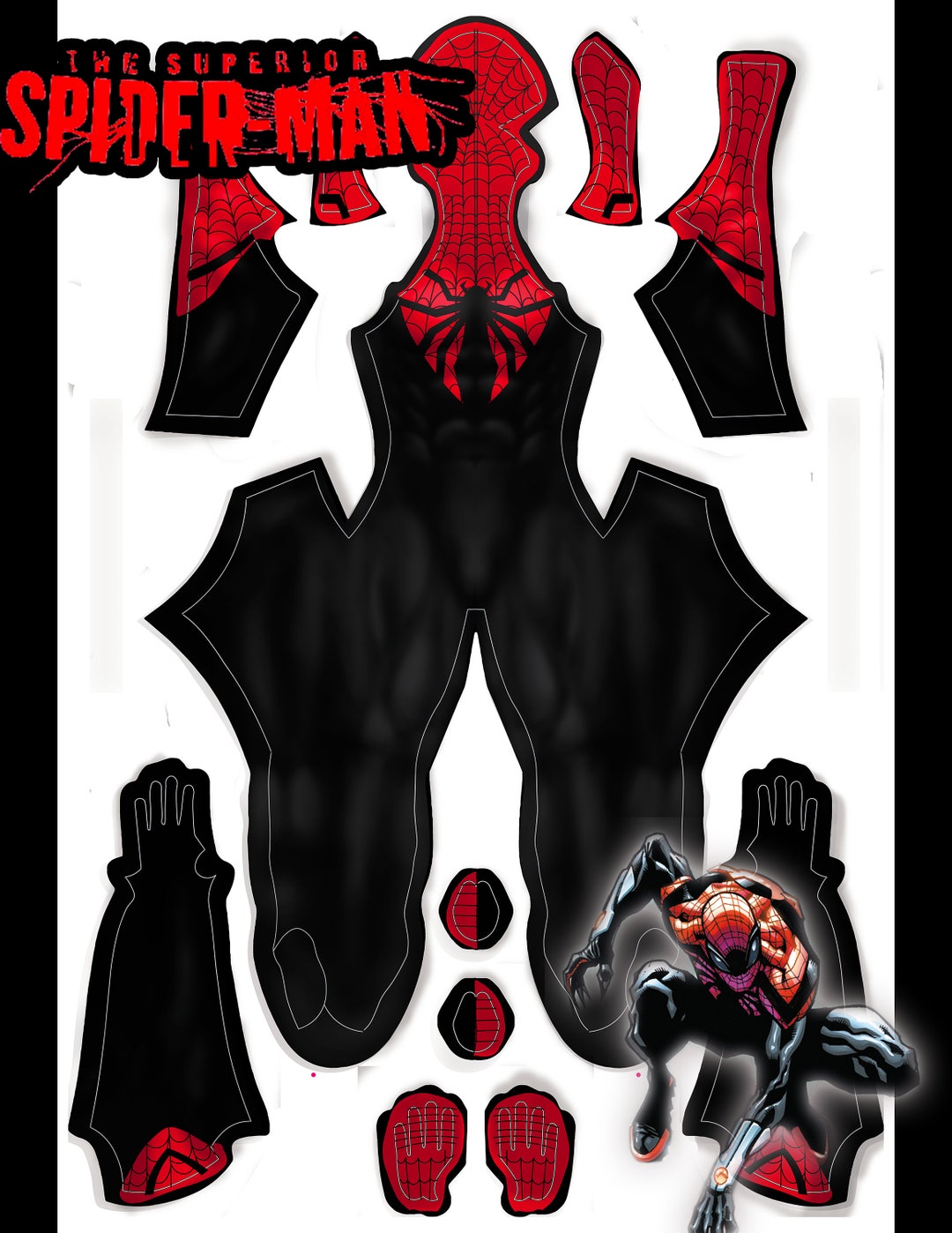Superior Spider-man Pattern - Etsy