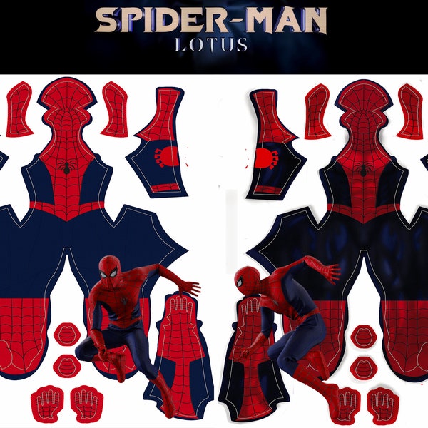 Spider Man Lotus Suit - Etsy