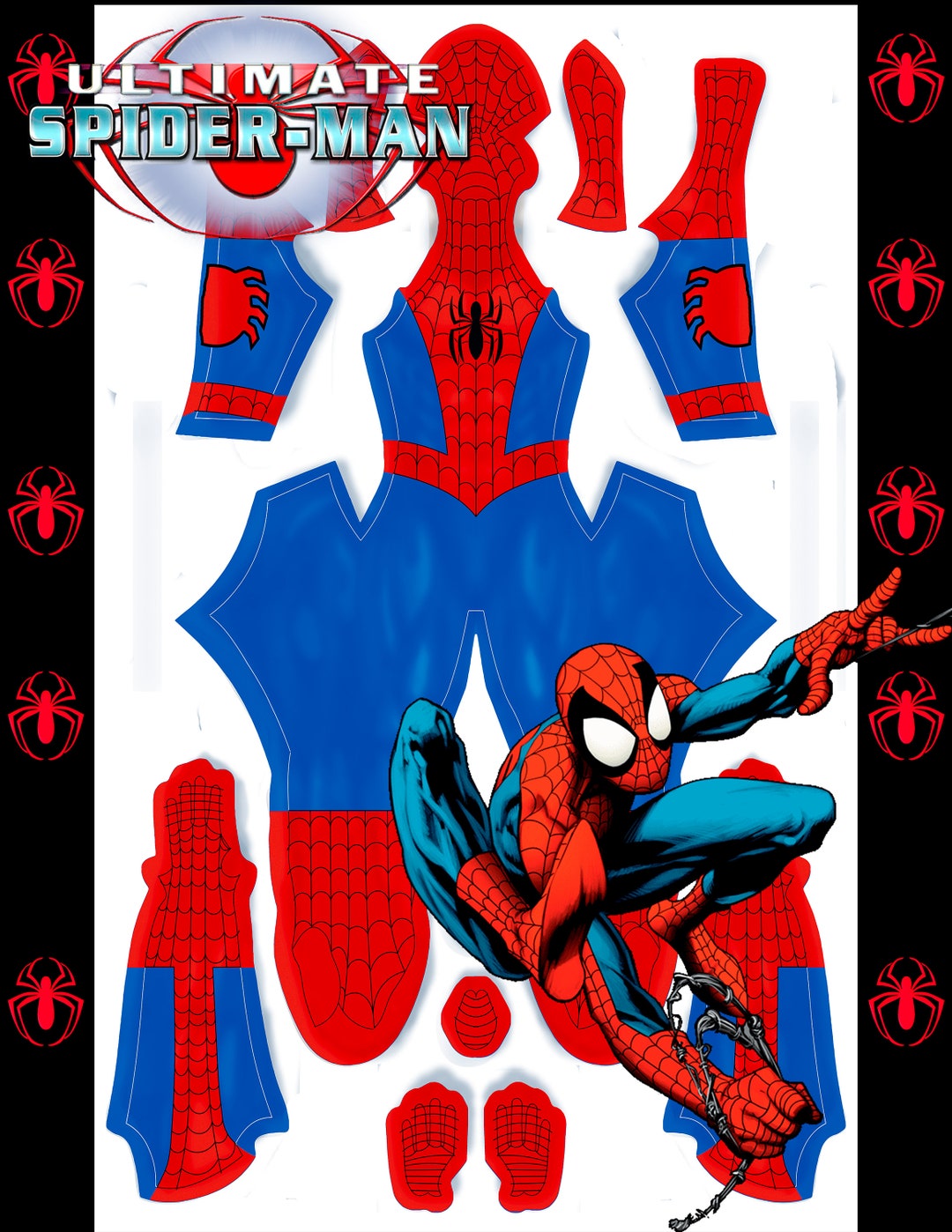 Ultimate Spider-man V3 Pattern Bundle - Etsy