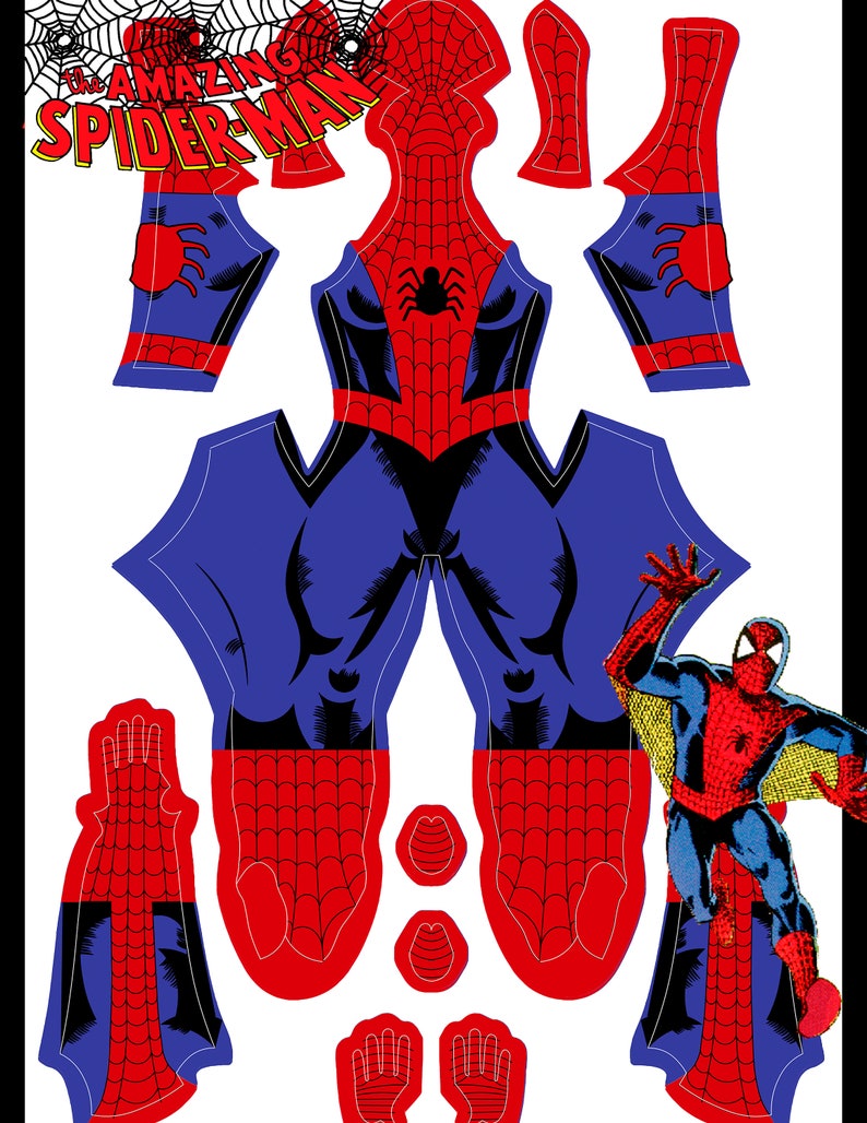 Steve Ditko Spidey Pattern Bundle V1 - Etsy