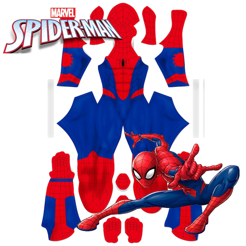 Spider-man 2017 Show Pattern Promo Art Version - Etsy