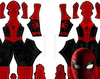 Spider-man Sewing/dye Sub Pattern Alex Ross Classic Suit Male - Etsy
