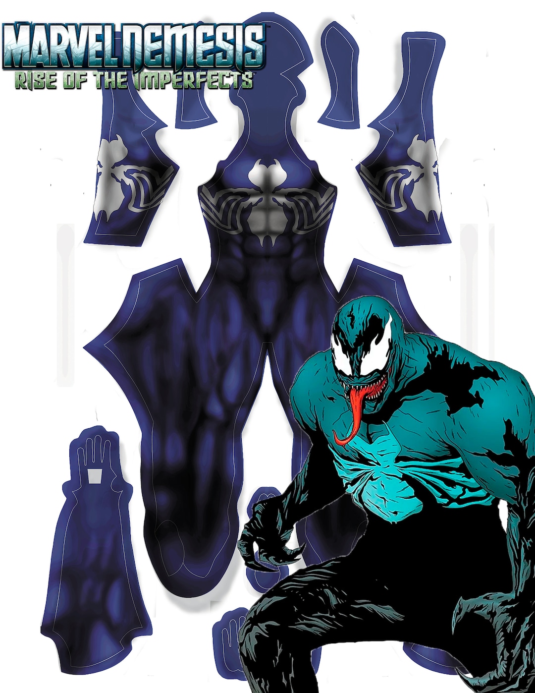 Rise of the Imperfects Venom Pattern V1 - Etsy