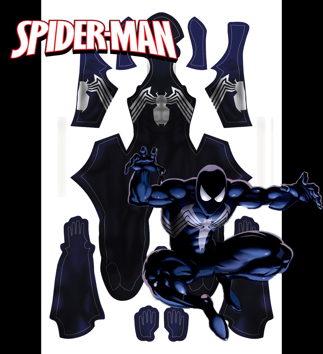 Scott Johnson Symbiote Pattern V1 - Etsy