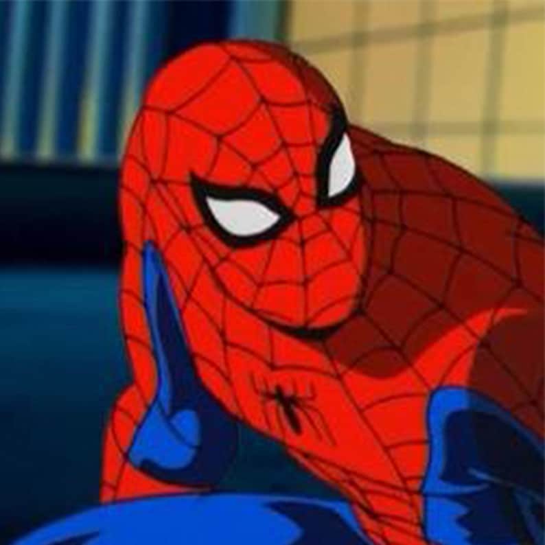 90s TAS Spider-man Pattern V1 Daytime Version With Toon Styled Shading ...