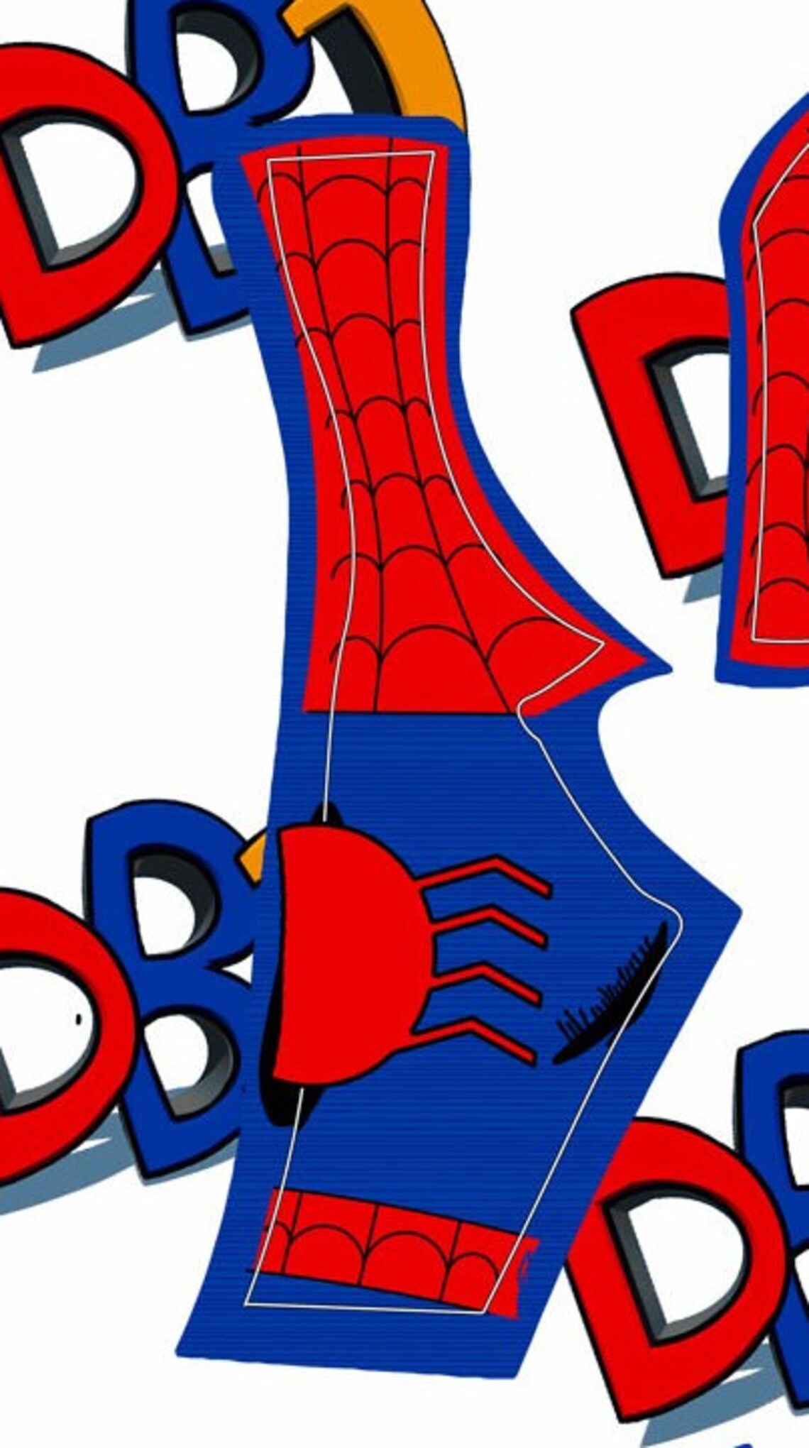 70s Manga Spidey Pattern ( Color Version) - Etsy