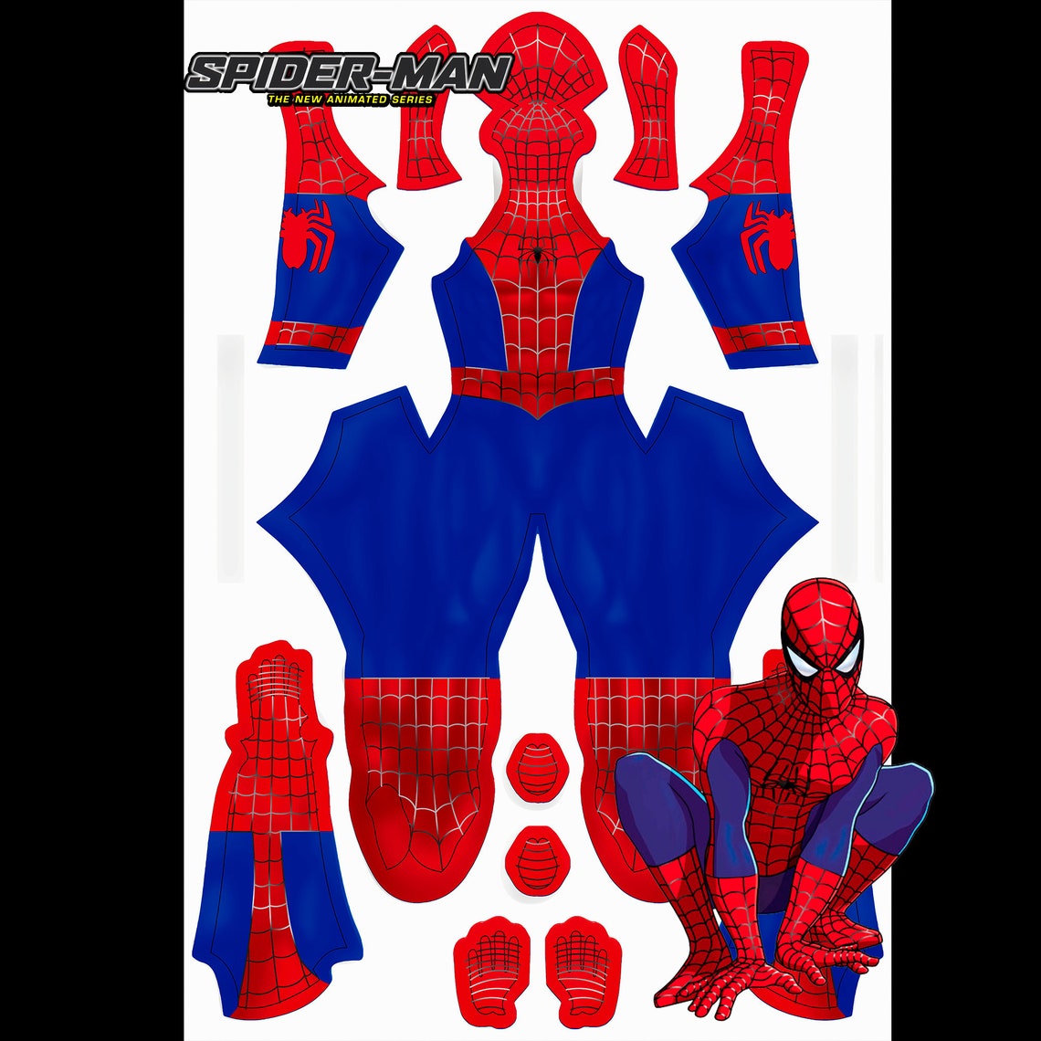Spider-man TNAS Pattern Bundle V1 day/night Versions - Etsy