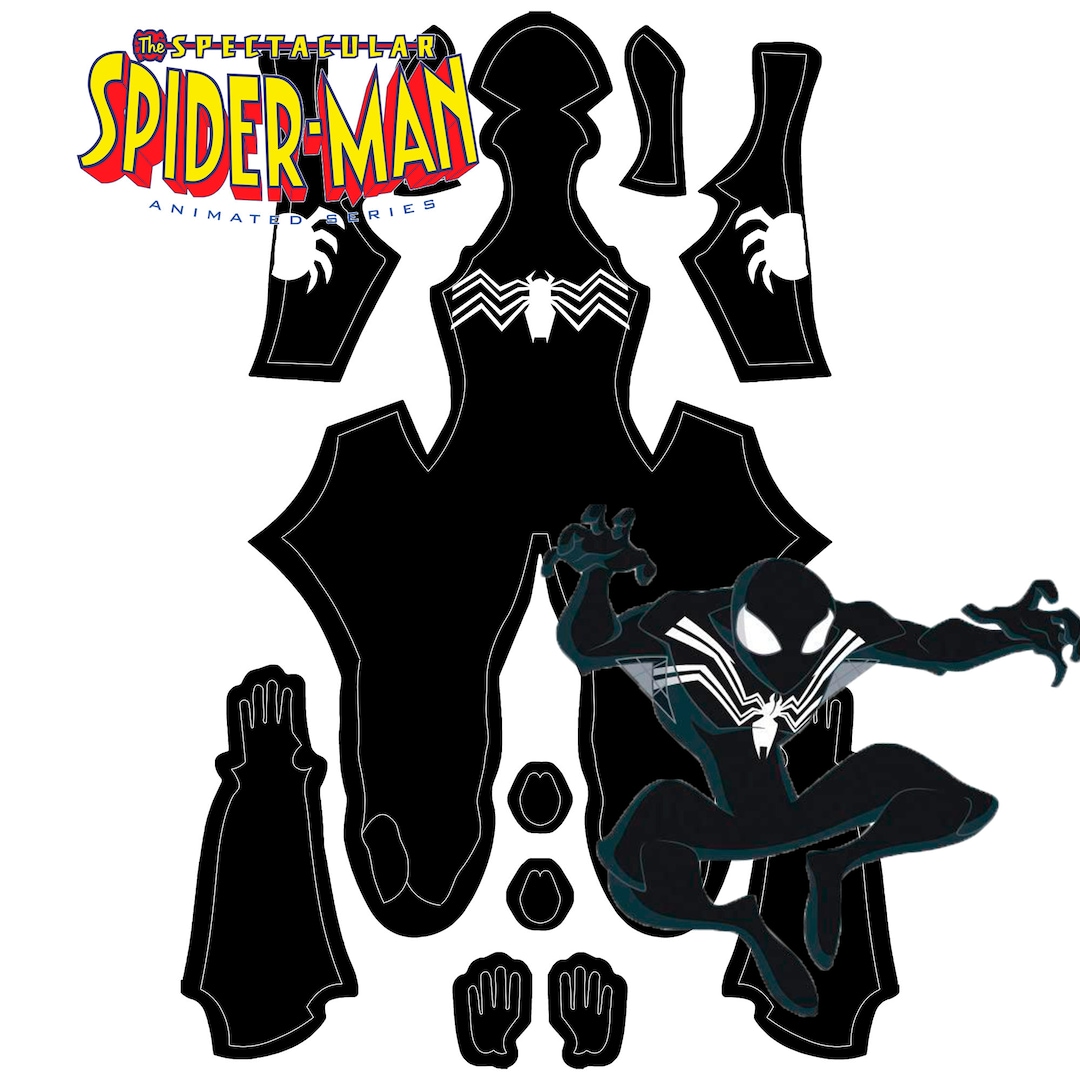 Spectacular Spider-man Symbiote Pattern V3 - Etsy