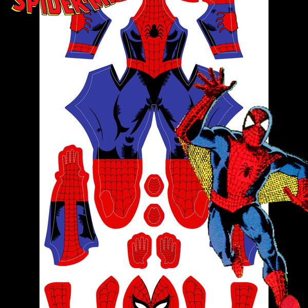 Steve Ditko Spider Man Pattern - Etsy
