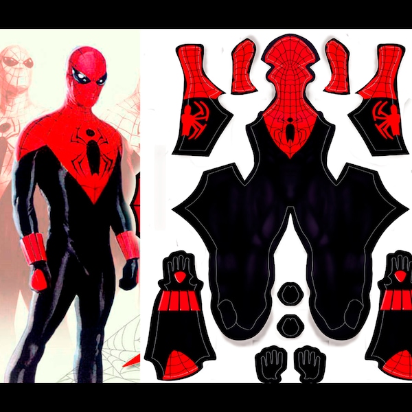 Spiderman Raimi Suit Pattern - Etsy
