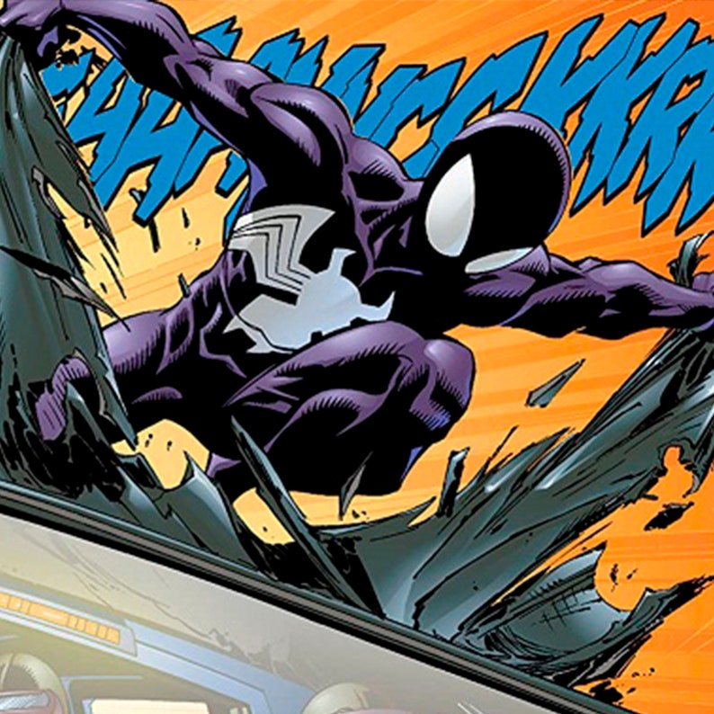 Ultimate Comic Style Symbiote Pattern V1 - Etsy