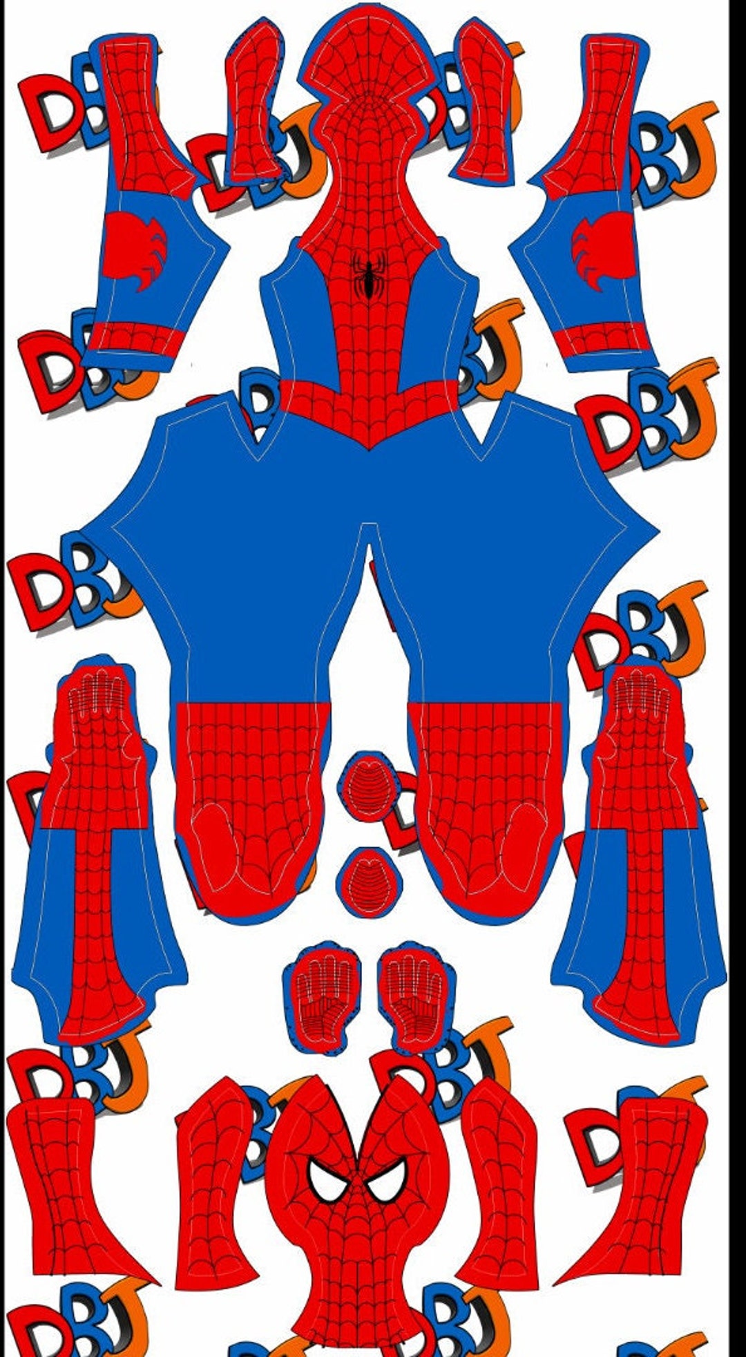 Scott Johnson Spider-man Classic Pattern V3 - Etsy