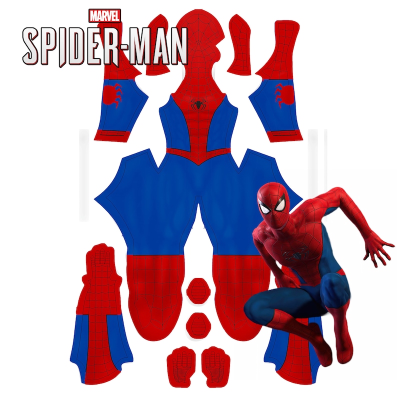 Insomniac Spider-man Classic Pattern V1 - Etsy