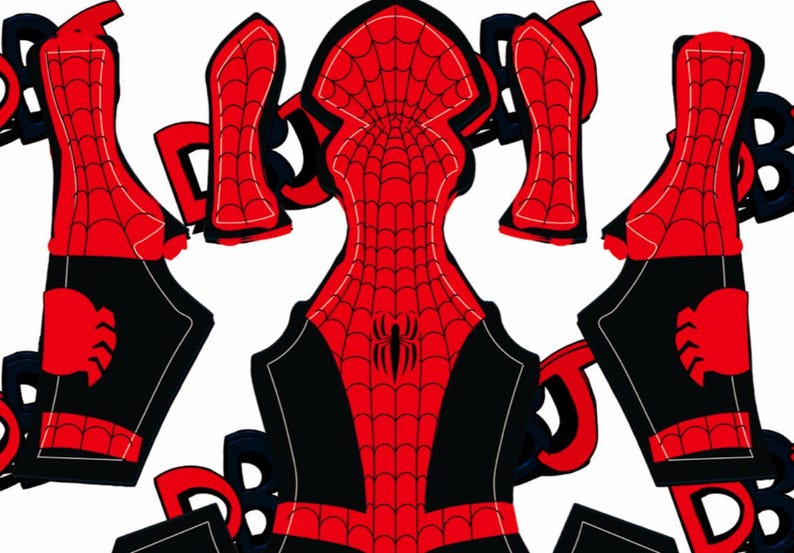 Ultimate Fallout 4 Cover Spider-man Pattern - Etsy