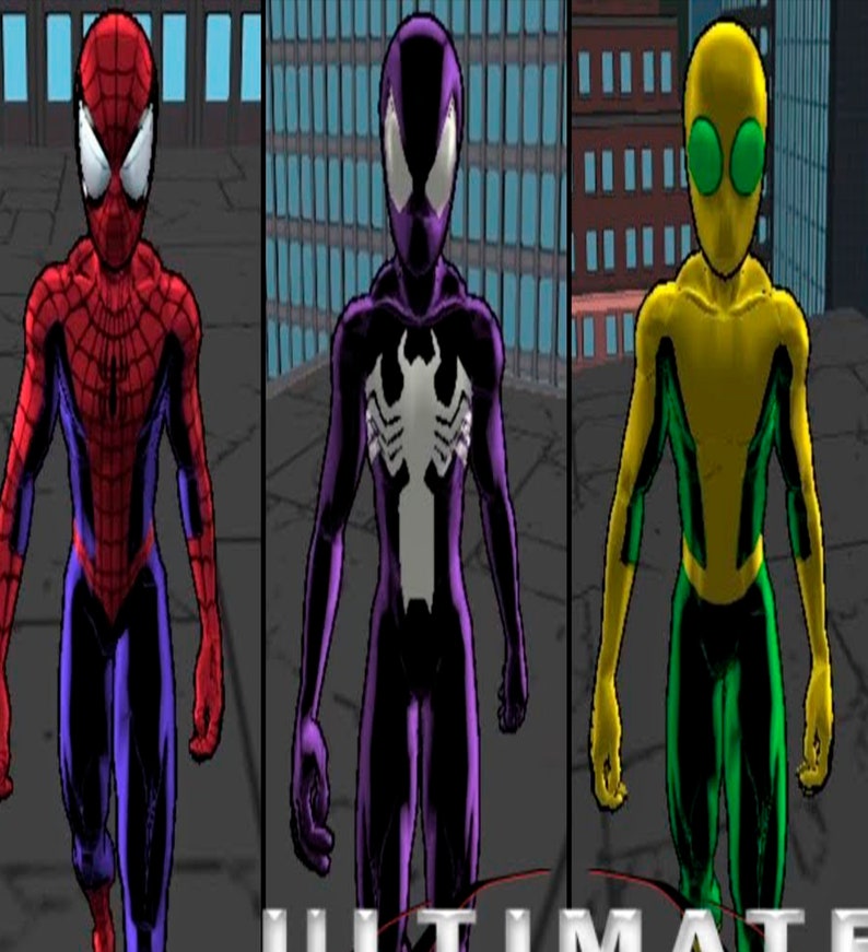 Ultimate Spider-man 2005 Game Unlockable Suits Pattern Bundle V1 - Etsy