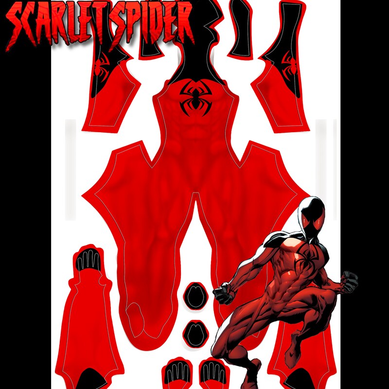 Spider Man Realistic Mask - Etsy