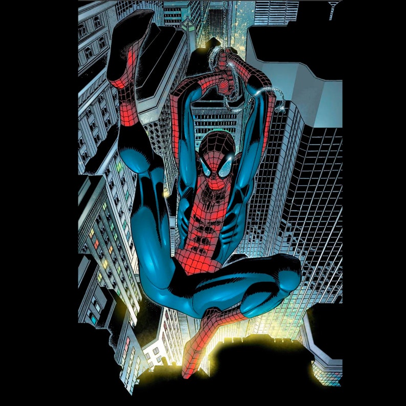 John Romita Jr Spider-man Comic Styled Pattern Bundle V1 (JMS RUN ...