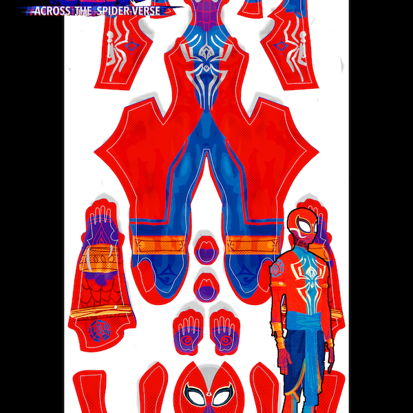 Spiderman Mask Sewing Pattern - Etsy